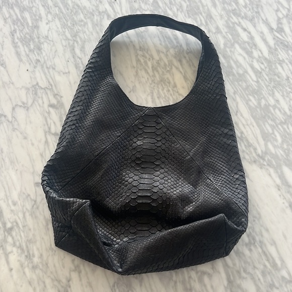 archipeligo design | Bags | Archipelago Design Black Python Purse ...